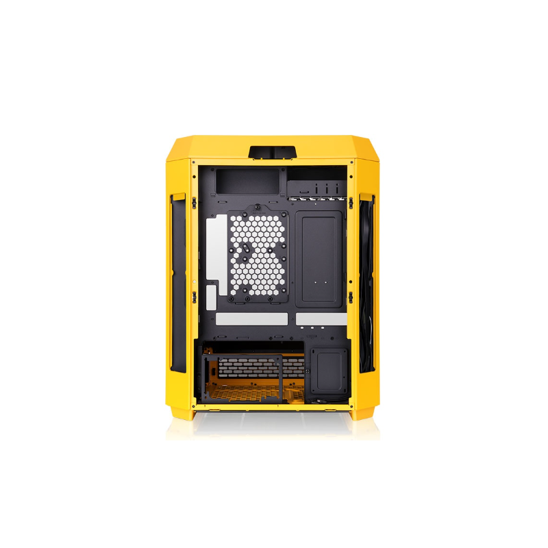 Gabinete TT The Tower 600 Mid-Tower TG x3 Fan x2 Bumblebee